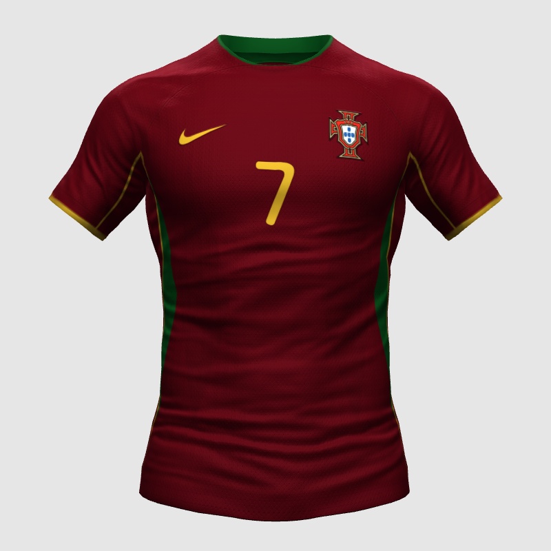 Portugal 2002-2006 Inspired WC Remake - FIFA Kit Creator Showcase