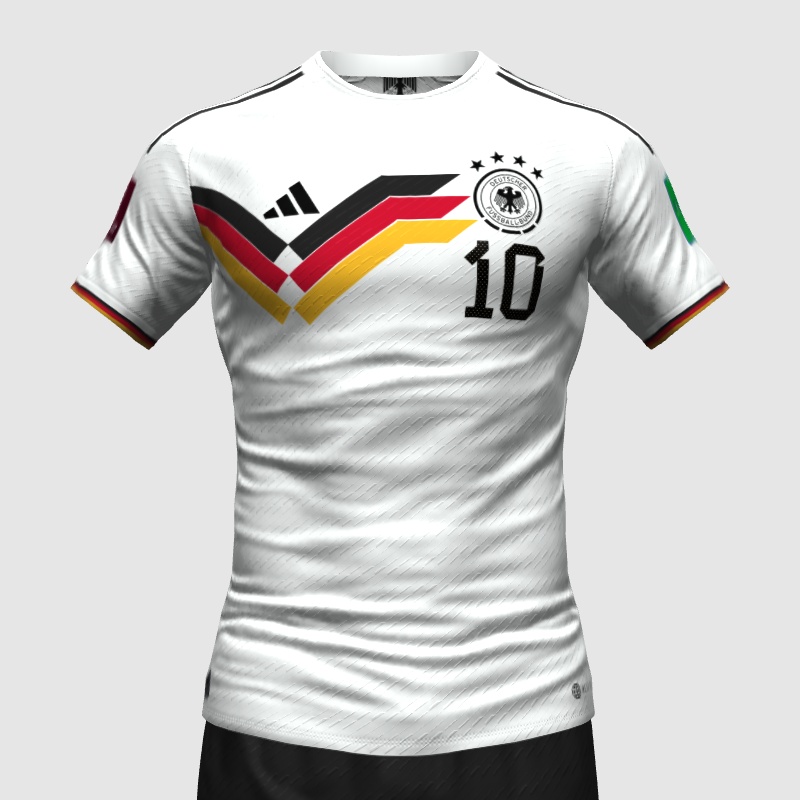 Adidas Germany home kit concept V.2 - FIFA Kit Creator Showcase