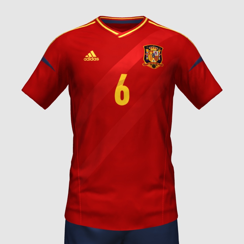 Spain X Adidas Home Kit Euro 2012 FIFA 23 Kit Creator Showcase Spain X Adidas Home Kit Euro 2012 FIFA 23 Kit Creator Showcase
