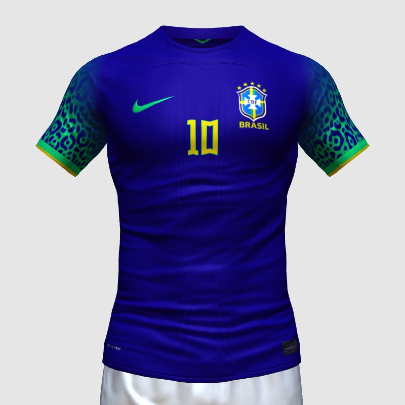 Brazil 2022 Away - FIFA Kit Creator Showcase