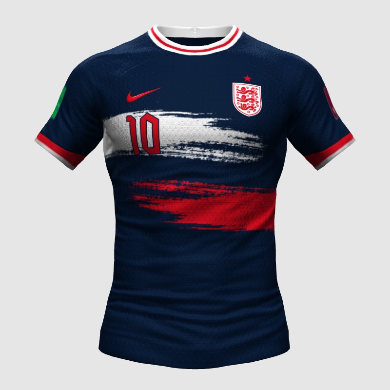England Away World Cup Concept Kit - FIFA 23 Kit Creator Showcase