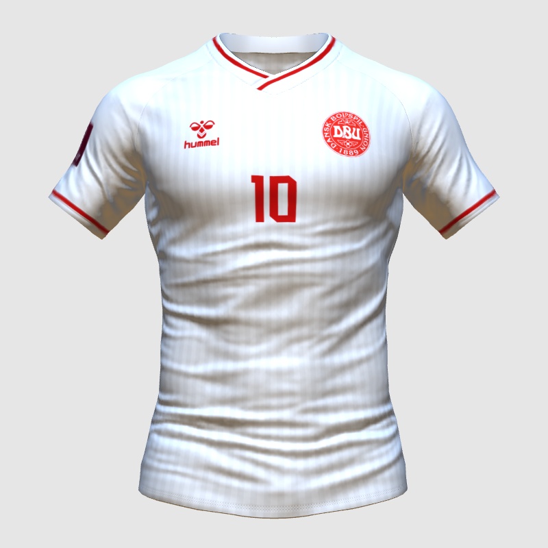 Denmark Away World Cup Concept - FIFA Kit Creator Showcase