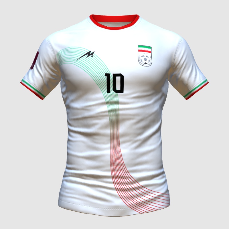 Iran Home World Cup Concept - FIFA 23 Kit Creator Showcase