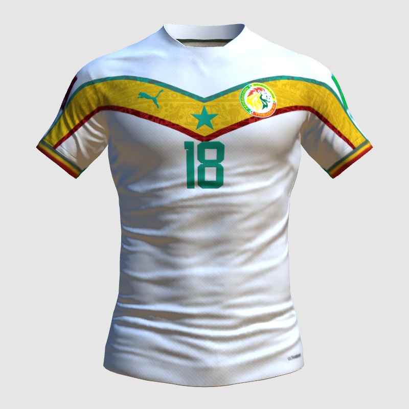 Senegal Home - FIFA Kit Creator Showcase