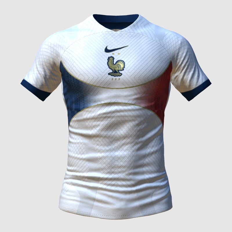 FRANCE 2006 AWAY REDESIGN - FIFA 23 Kit Creator Showcase