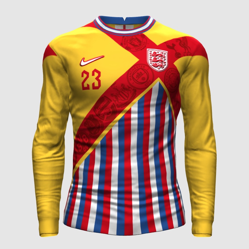 England World Cup Bespoke Keeper Kit - FIFA Kit Creator Showcase