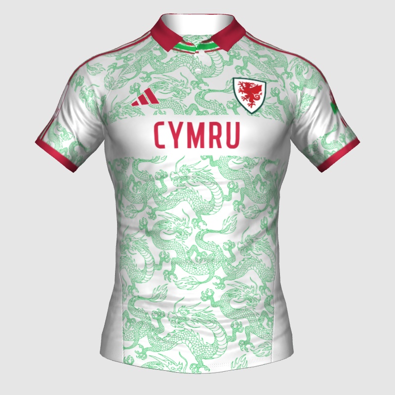 Wales Away - FIFA Kit Creator Showcase