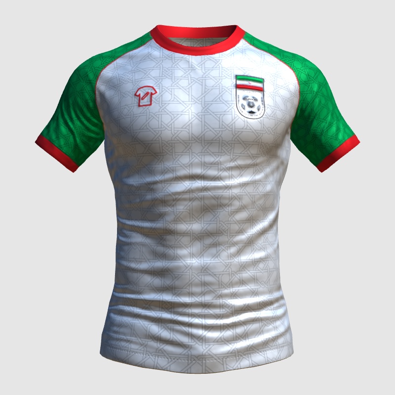 Iran Home Kit Redesign - FIFA Kit Creator Showcase