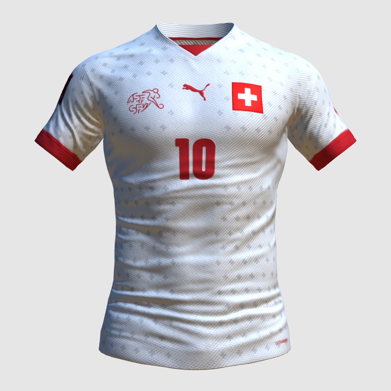 Switzerland away concept - FIFA 23 Kit Creator Showcase