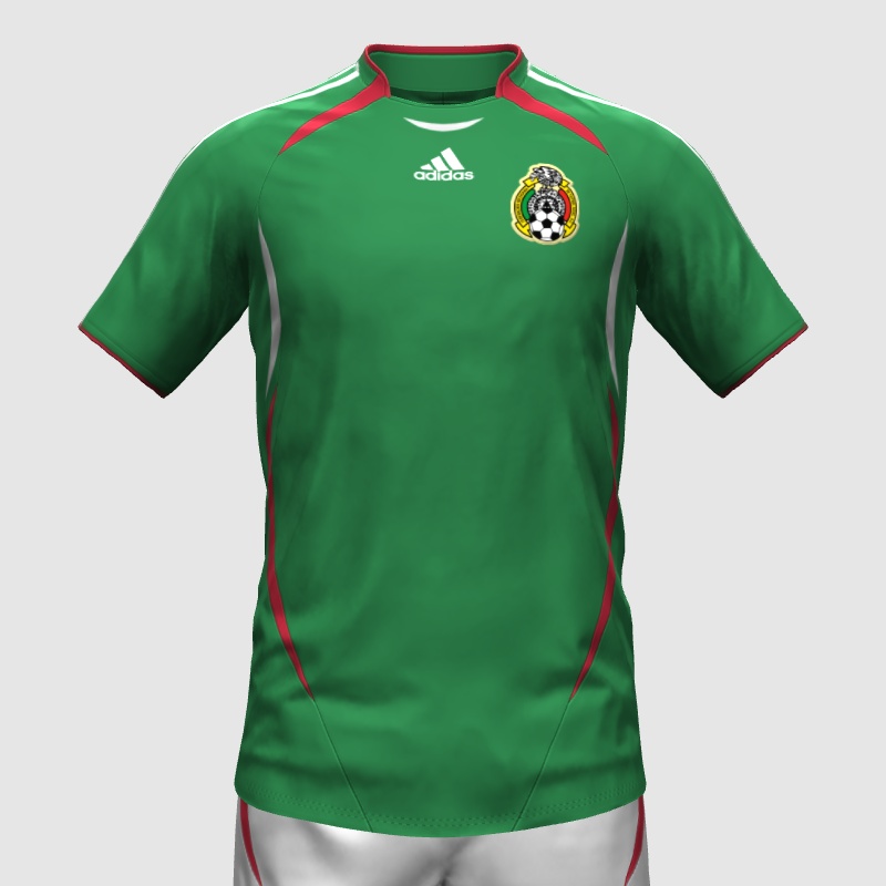 Mexico Home Kit 2006-2007 Adidas Remake - FIFA Kit Creator Showcase