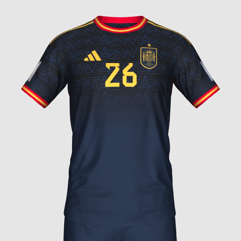 Spain Away Kit Concept - FIFA 23 Kit Creator Showcase
