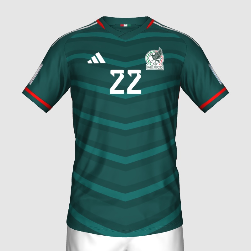 Mexico Home Kit Concept - FIFA Kit Creator Showcase