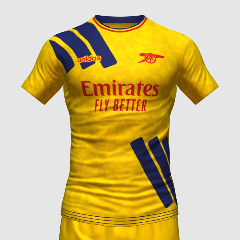 Arsenal 23/24 Away - FIFA Kit Creator Showcase