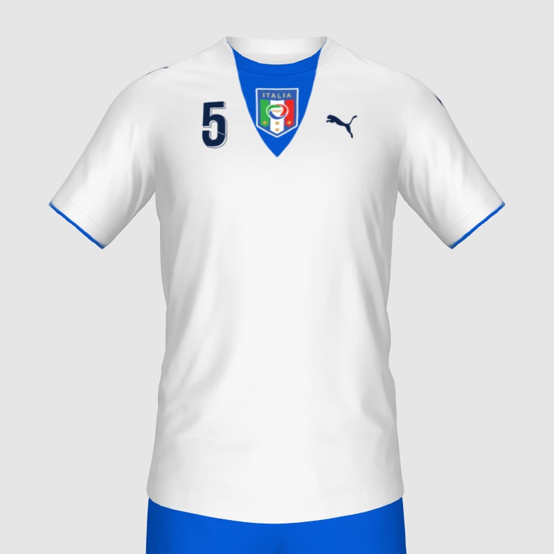 Italy / WC 2006 / Away - FIFA Kit Creator Showcase