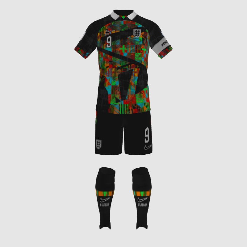 England WC Away Kit Re-Designed - FIFA Kit Creator Showcase
