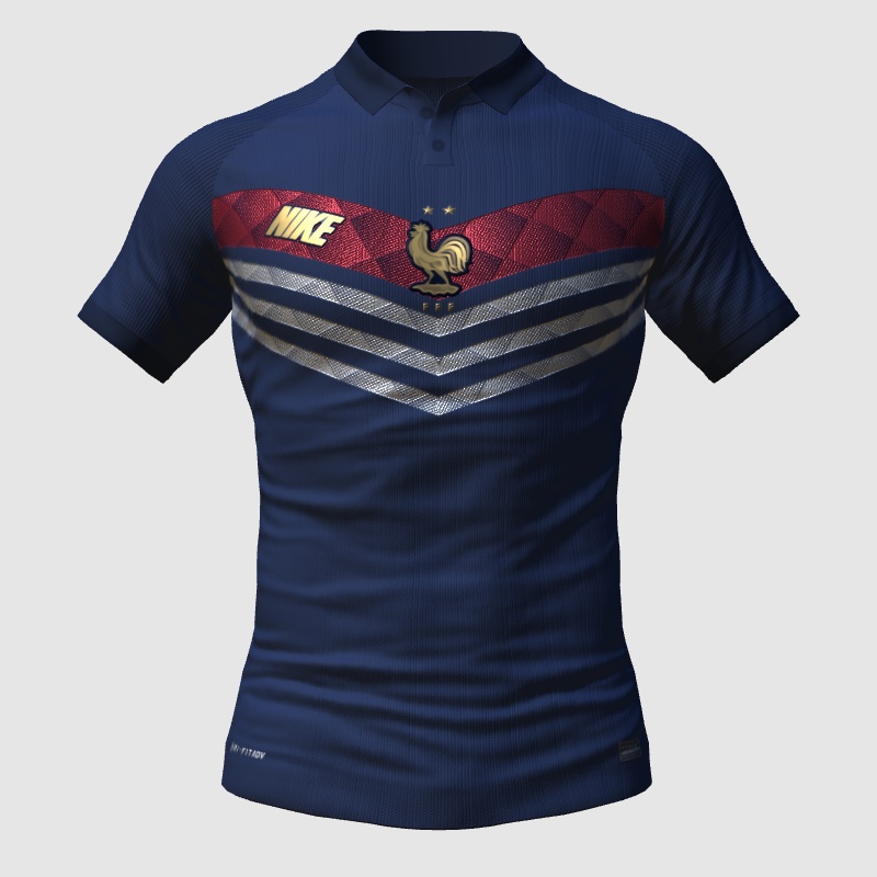France Home Concept - FIFA 23 Kit Creator Showcase