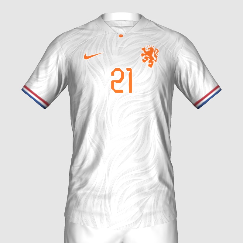 Netherlands Away Kit Concept - FIFA Kit Creator Showcase