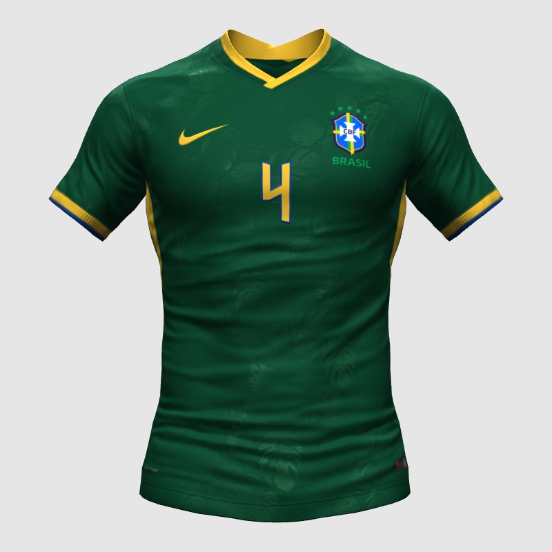Nike Brasil Green Third Kit - What If? - FIFA Kit Creator Showcase