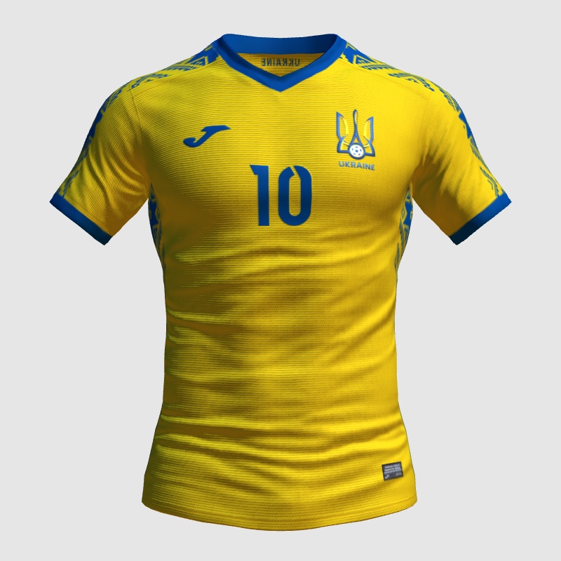 Ukraine home concept - FIFA 23 Kit Creator Showcase
