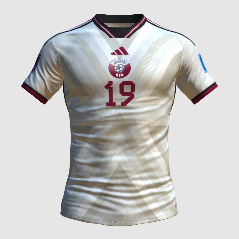 What If? Qatar x Adidas Away Concept - FIFA 23 Kit Creator Showcase