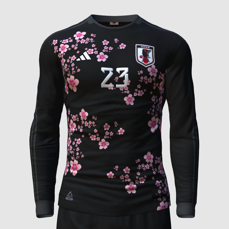 Japan 23/24 Goalkeeper Away - FIFA Kit Creator Showcase