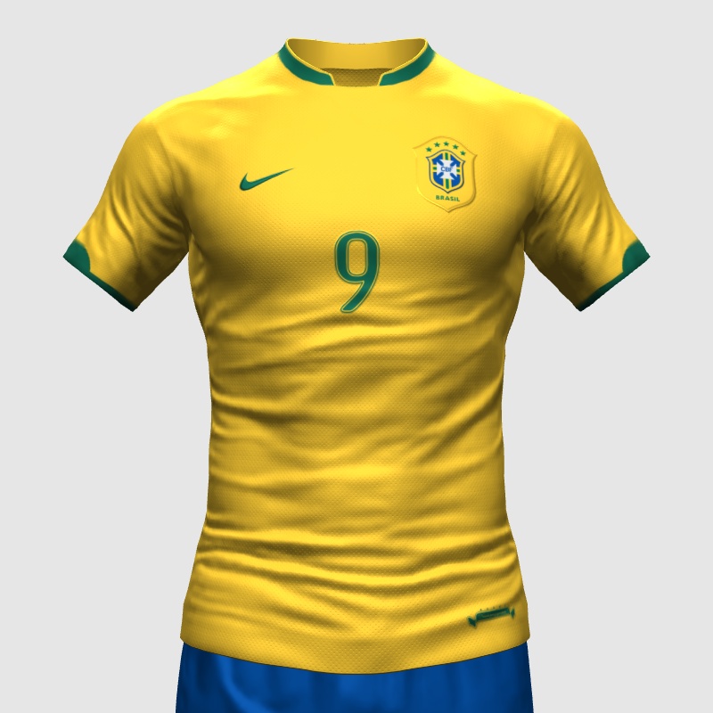 Brazil x Nike Home 2006 World Cup - FIFA Kit Creator Showcase