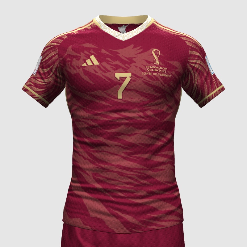 Qatar 2022 TOTT "Dune" concept - FIFA Kit Creator Showcase