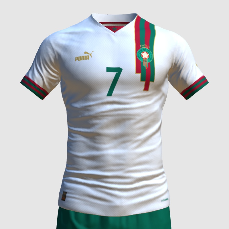 Morocco away concept - FIFA Kit Creator Showcase
