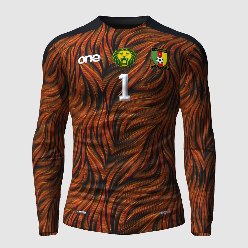 Cameroon Lion's Mane GK Kit - FIFA Kit Creator Showcase