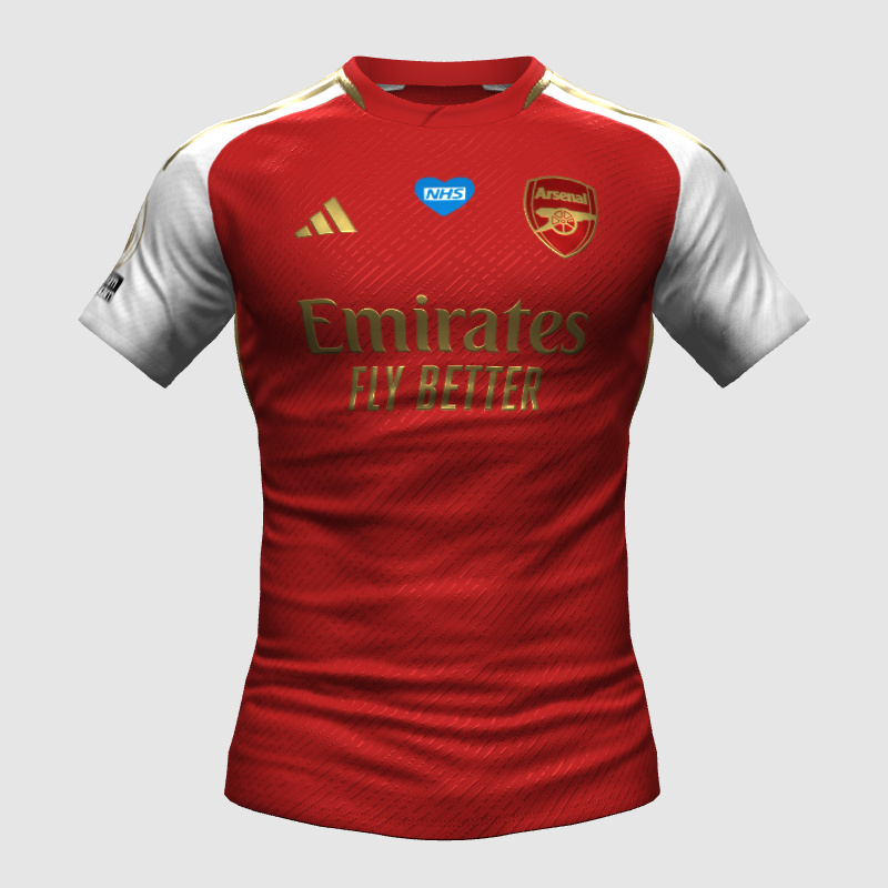 Arsenal 23 24 Home Kit Concept Leaks Fifa 23 Kit Creator Showcase