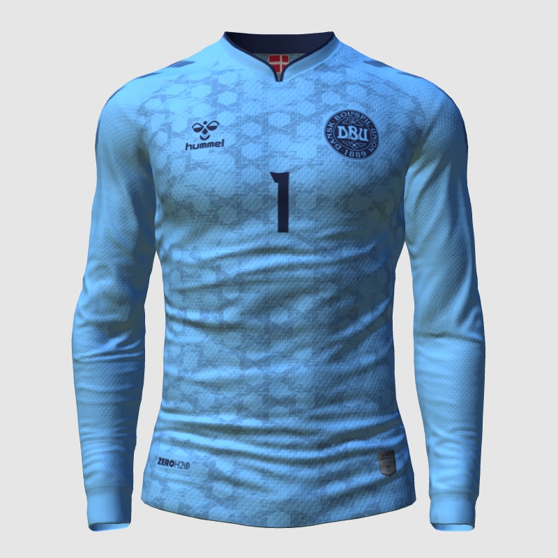 Denmark - GK - Hummel - FIFA Kit Creator Showcase