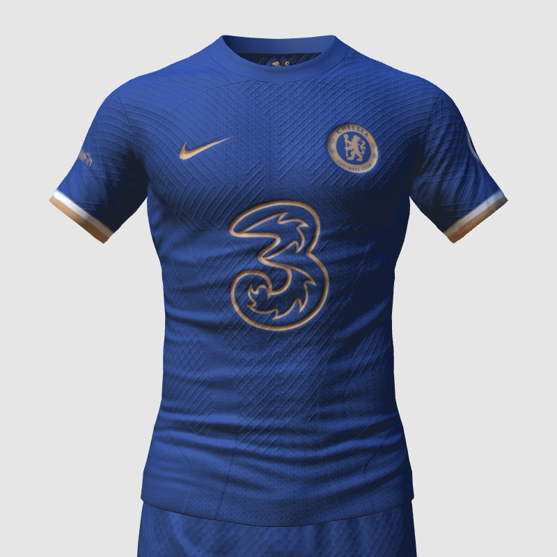 Chelsea 23/24 Home kit (Based on leaks) - FIFA 23 Kit Creator Showcase