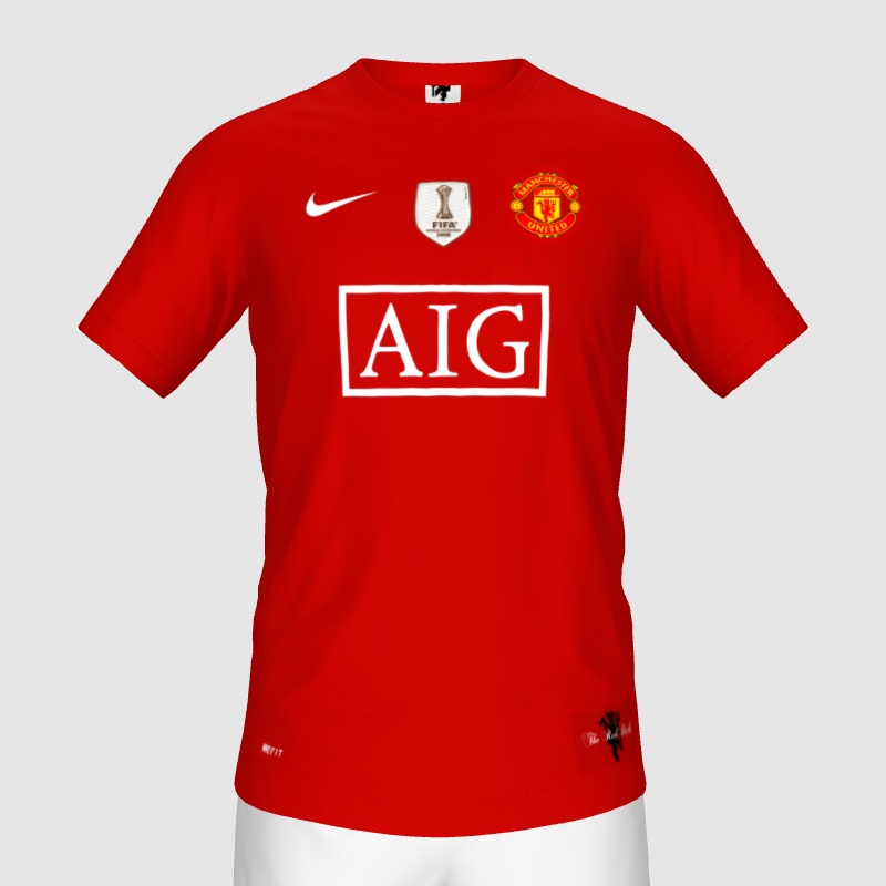 Manchester United / 2008 - 2009 / Home - FIFA Kit Creator Showcase