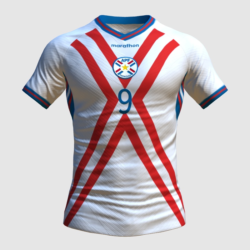 PARAGUAY 2026 WORLD CUP HOME KIT MARATHON - FIFA 23 Kit Creator Showcase