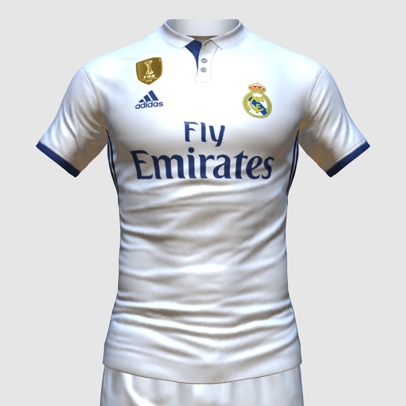 REAL MADRID 2016/17 Home - FIFA Kit Creator Showcase