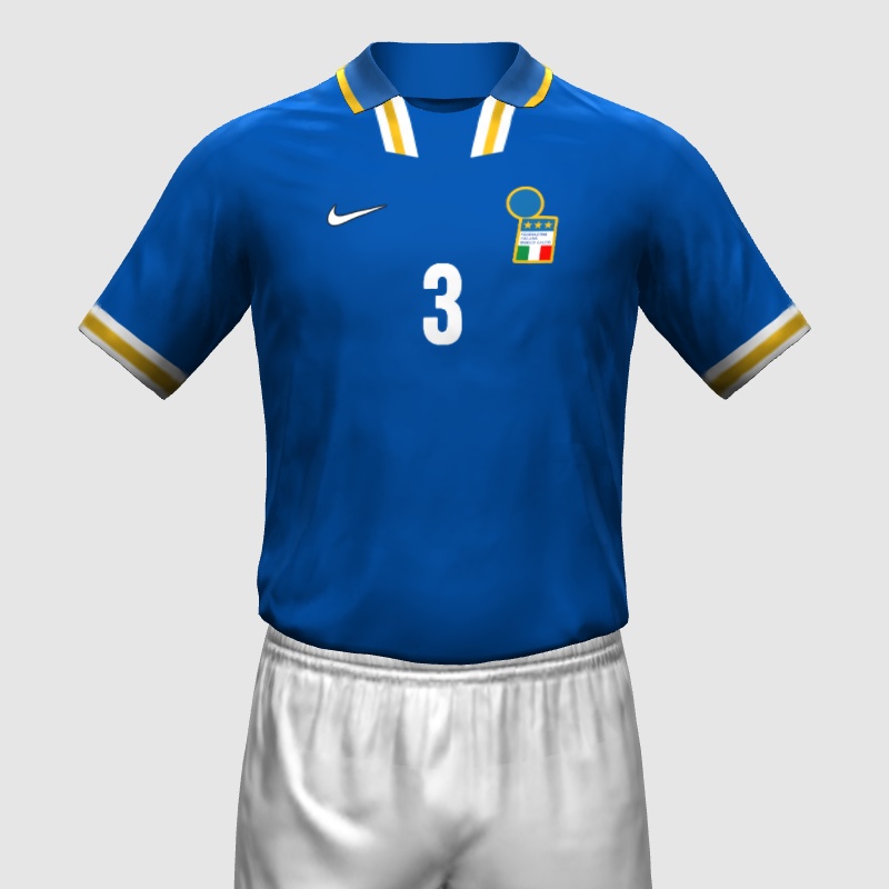 Italy Home Kit Euro 1996 - FIFA 23 Kit Creator Showcase