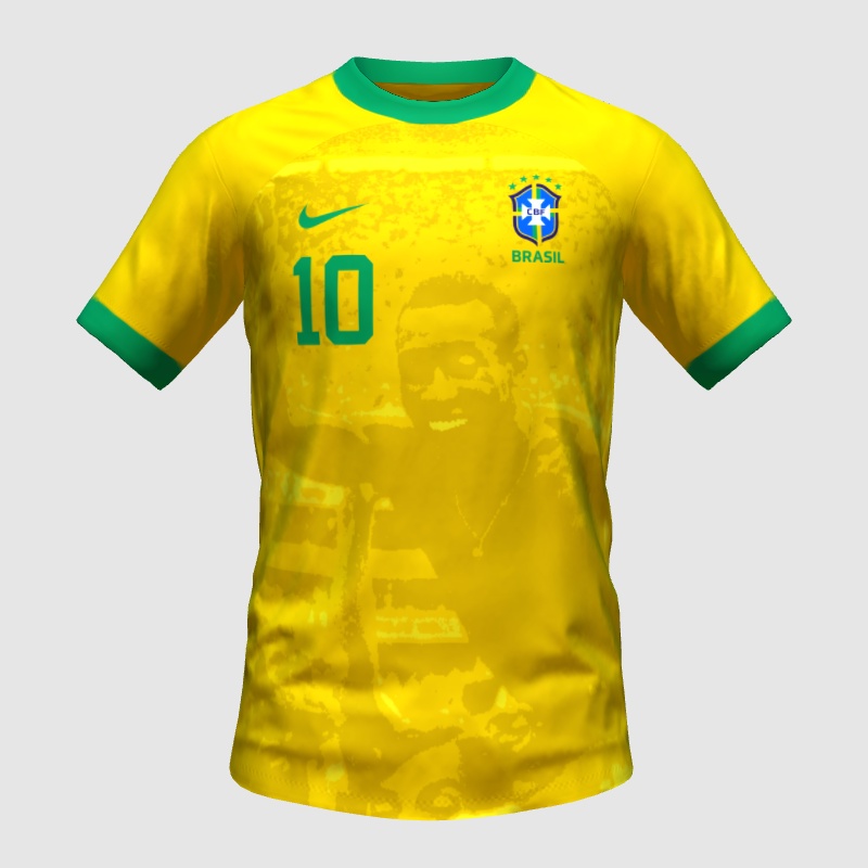 Pelé Brazil Tribute Kit - FIFA Kit Creator Showcase