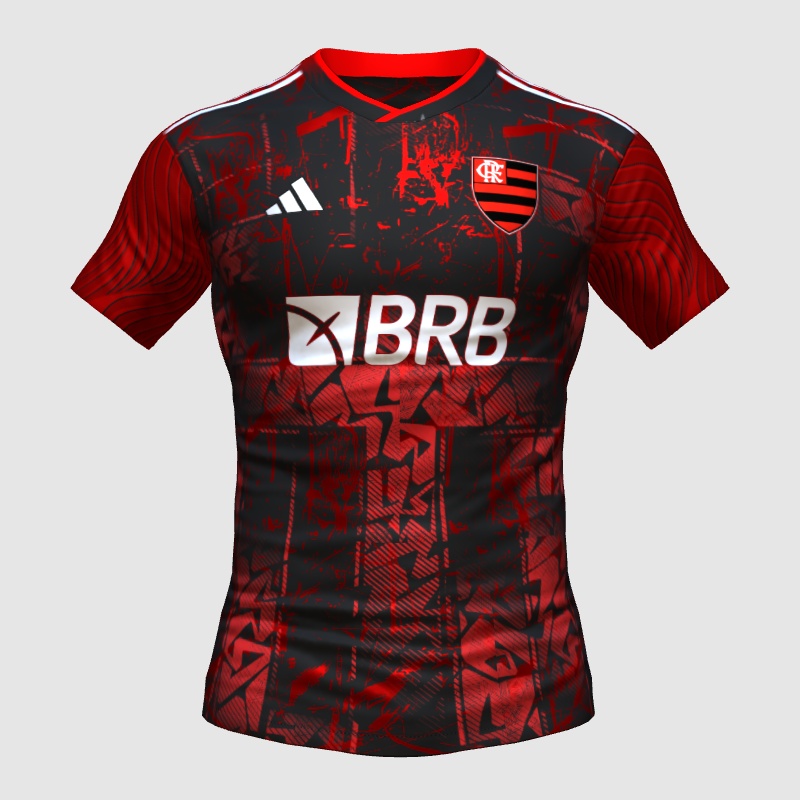 Adidas x Flamengo Home Concept kit - FIFA Kit Creator Showcase