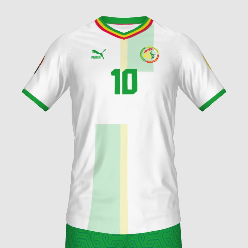Sénégal home 2023-2024 - FIFA Kit Creator Showcase
