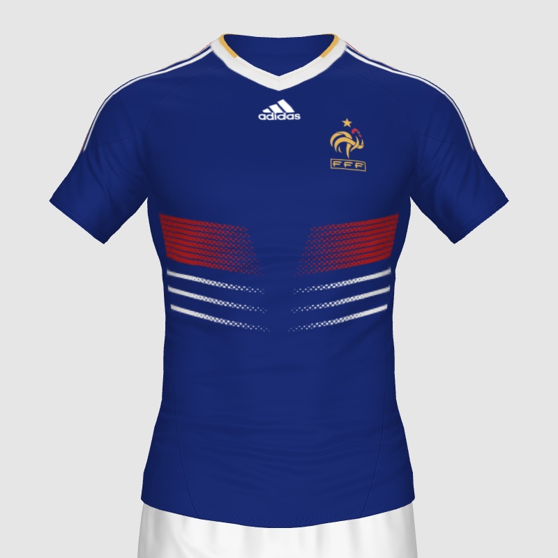 France 2010 Home - FIFA 23 Kit Creator Showcase