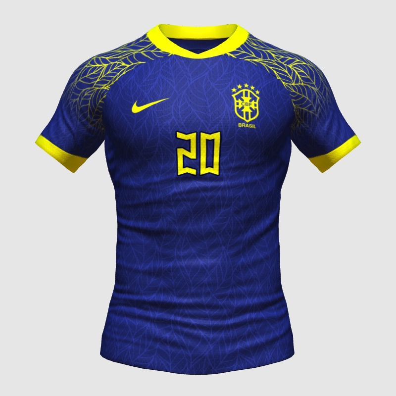 Brazil 2026 away kit concept - FIFA Kit Creator Showcase