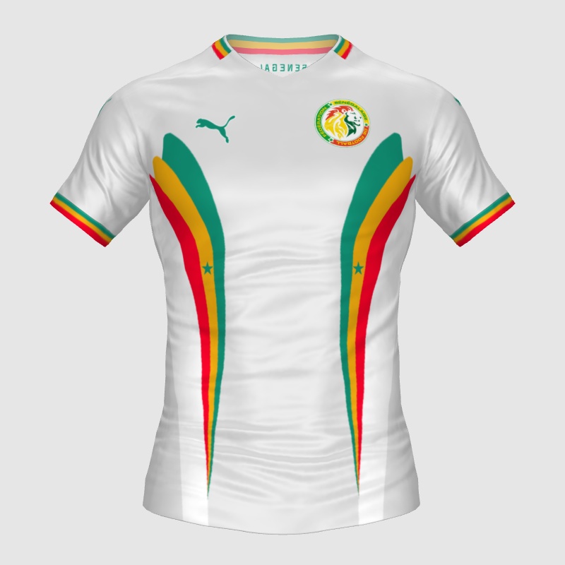 Senegal Kit Concept 1 - FIFA Kit Creator Showcase