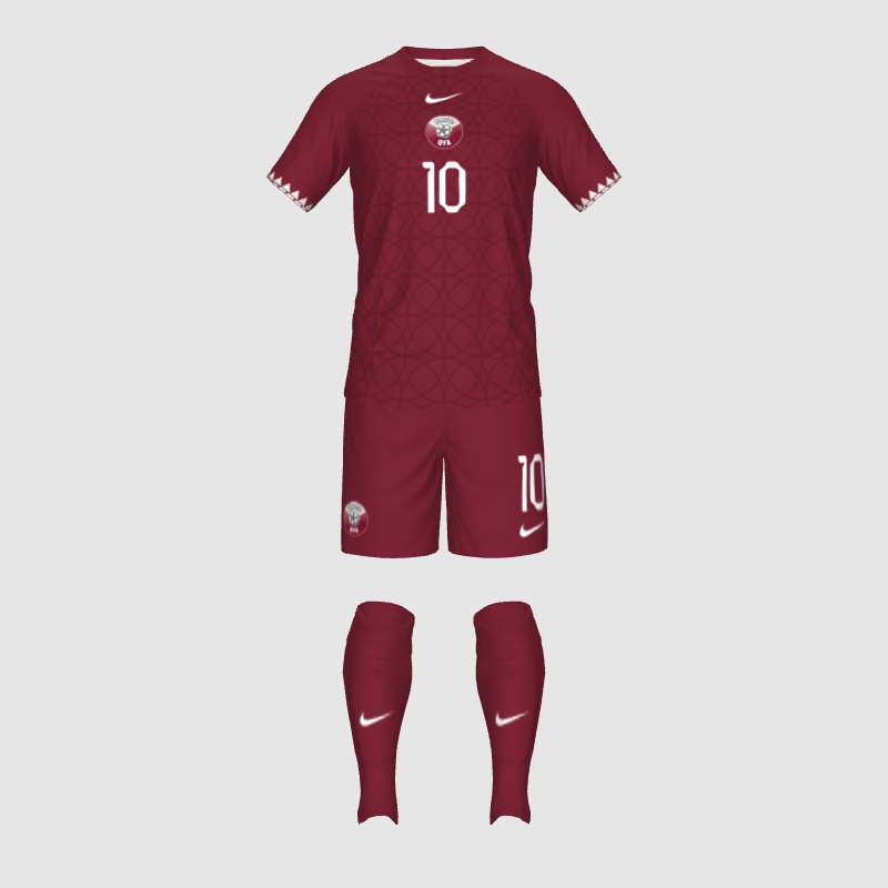 Qatar Home Concept - FIFA 23 Kit Creator Showcase