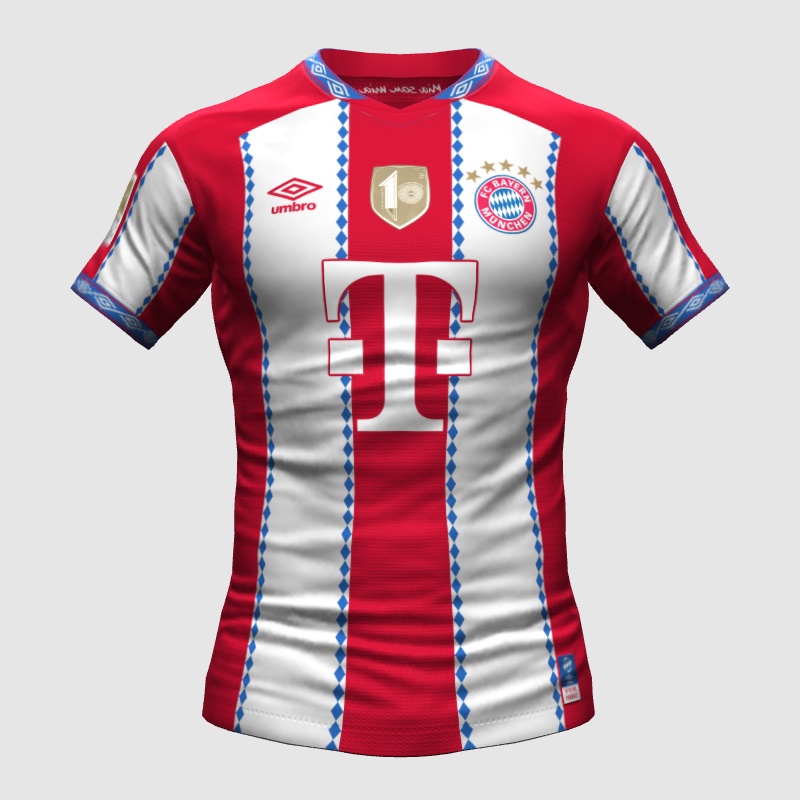 Umbro Bayern München home kit concept - FIFA 23 Kit Creator Showcase