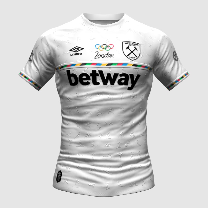 West Ham - Olympics Kit - London 2012 v.2 - FIFA Kit Creator Showcase