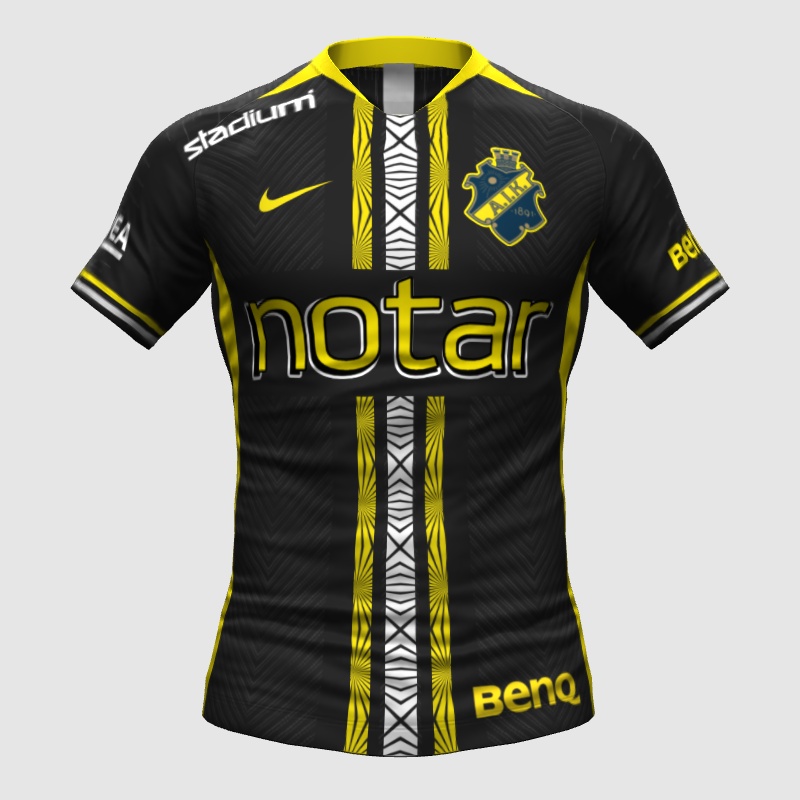 Olympic Kit - AIK Stockholm - Stockholm 1912 - FIFA Kit Creator Showcase
