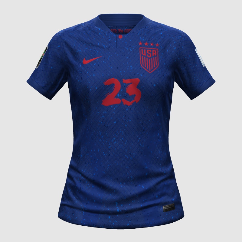 US Women 2023 World Cup Away Concept - FIFA 23 Kit Creator Showcase