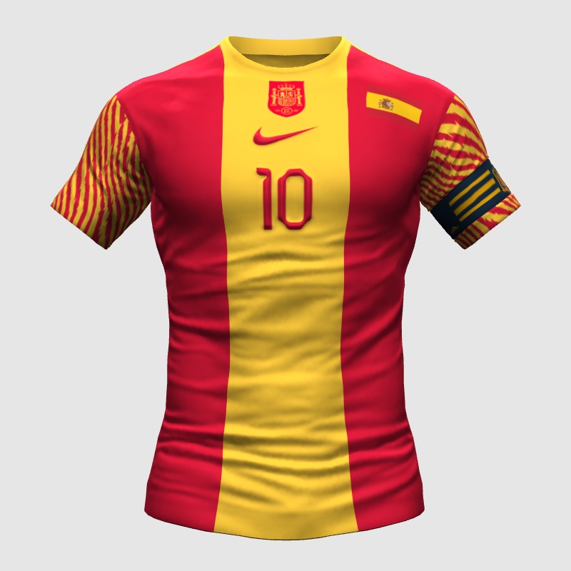 Spain X Nike 2026 World Cup Home Kit - FIFA Kit Creator Showcase