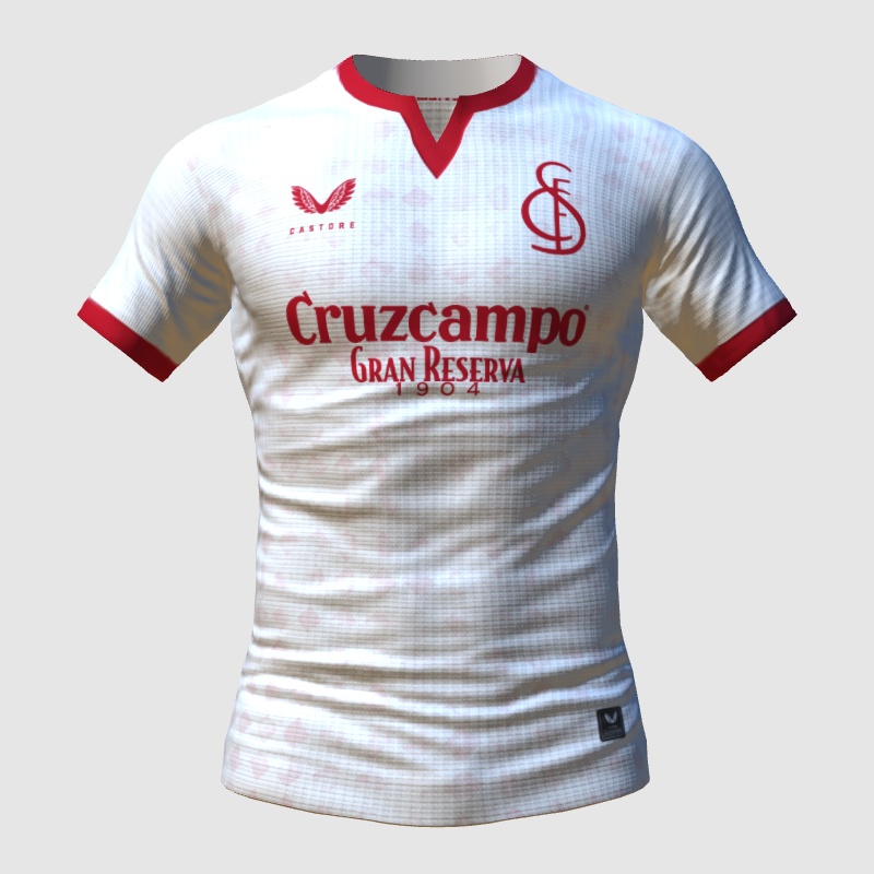 Sevilla - Home - Castore - FIFA Kit Creator Showcase