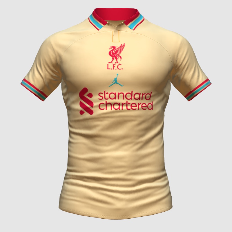 Liverpool x Jordan Concept Credit to imarthtuo2 - FIFA Kit Creator Showcase
